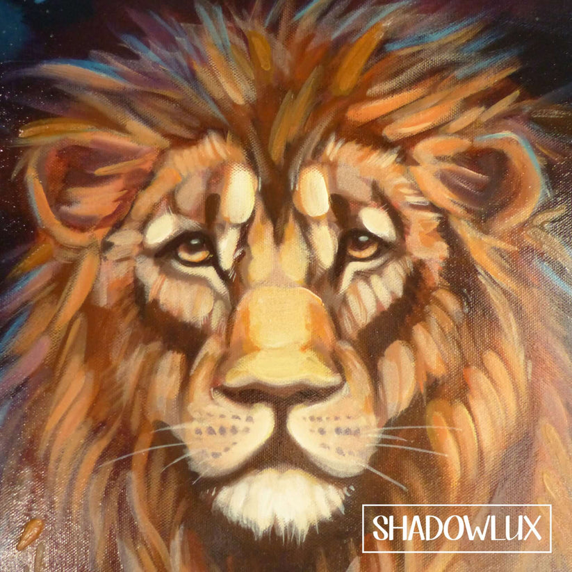 Glow in the dark painting ~ Deeper Magic – Shadowlux Art